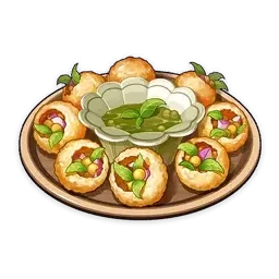 Пани пури - предмет категории Еда в игре Genshin Impact